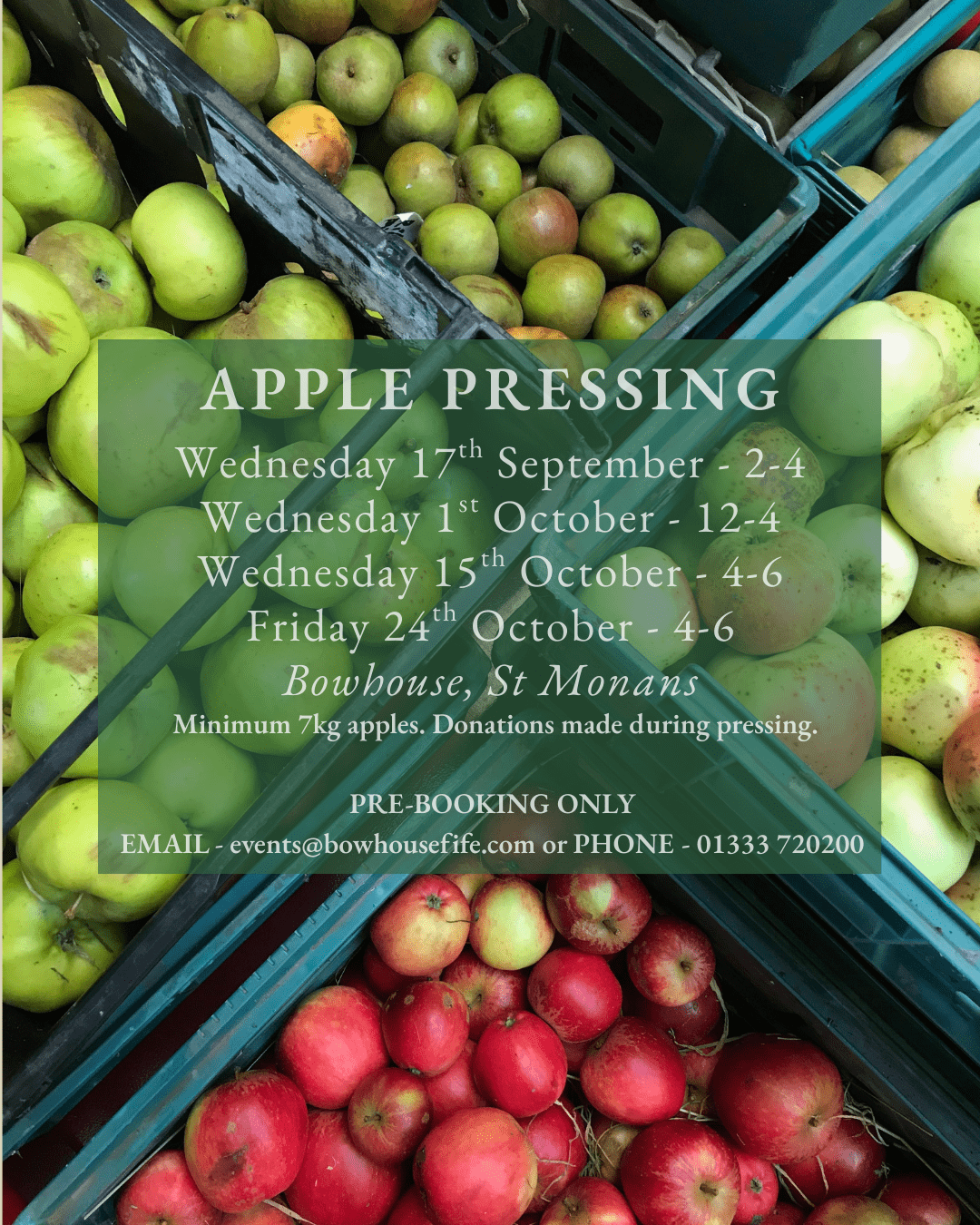 Apple Pressing - Bowhouse